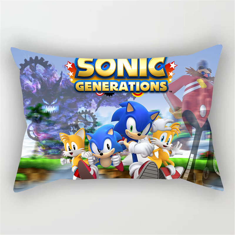 hot sonic the hedgehog-Funda De Almohada De Dibujos Animados , Diseño ...