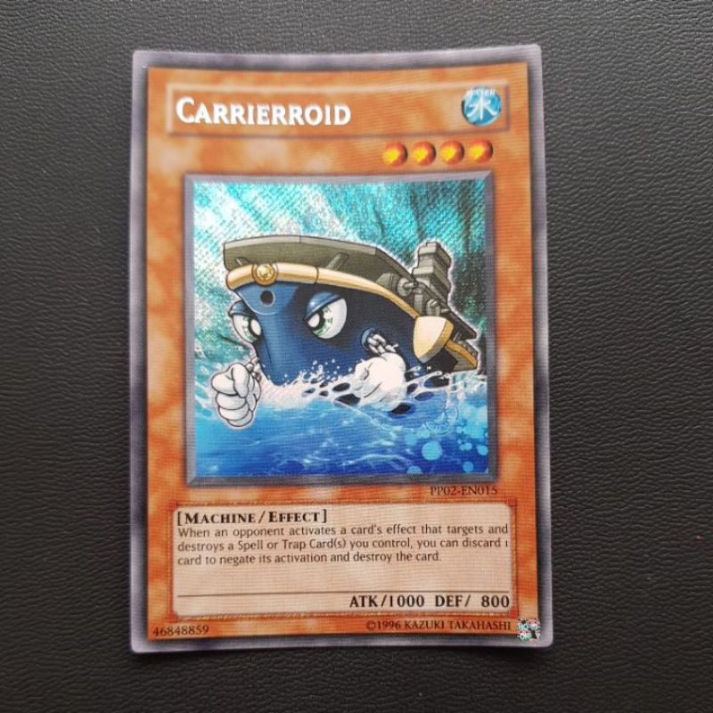 Yugioh CARRIERROID PP02 Secreto Raro | Shopee México