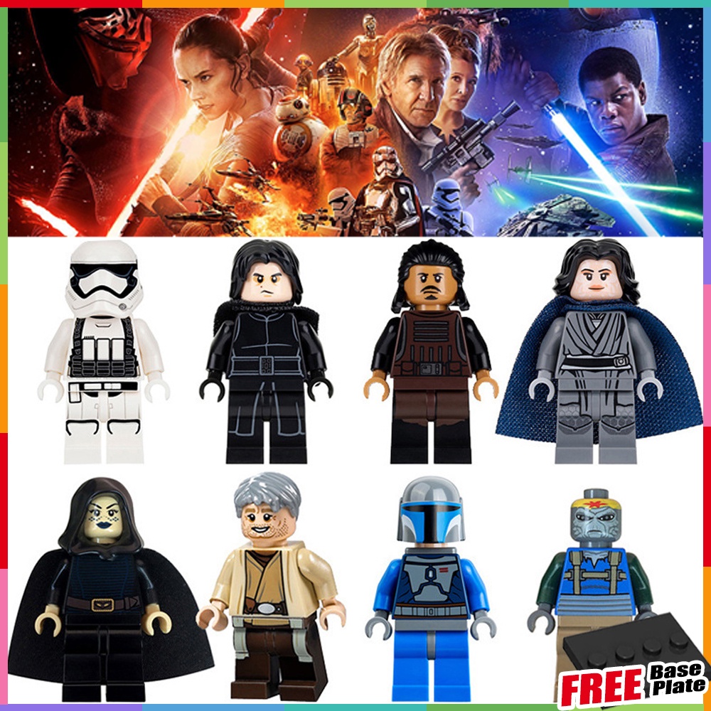 Kylo Ren Minifigures Tasu Leech Barriss Offee Owen Lars Juguetes Para ...