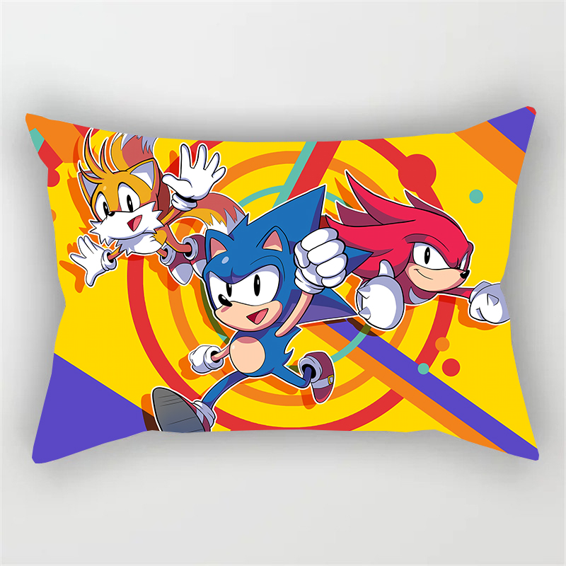 hot sonic the hedgehog-Funda De Almohada De Dibujos Animados , Diseño ...