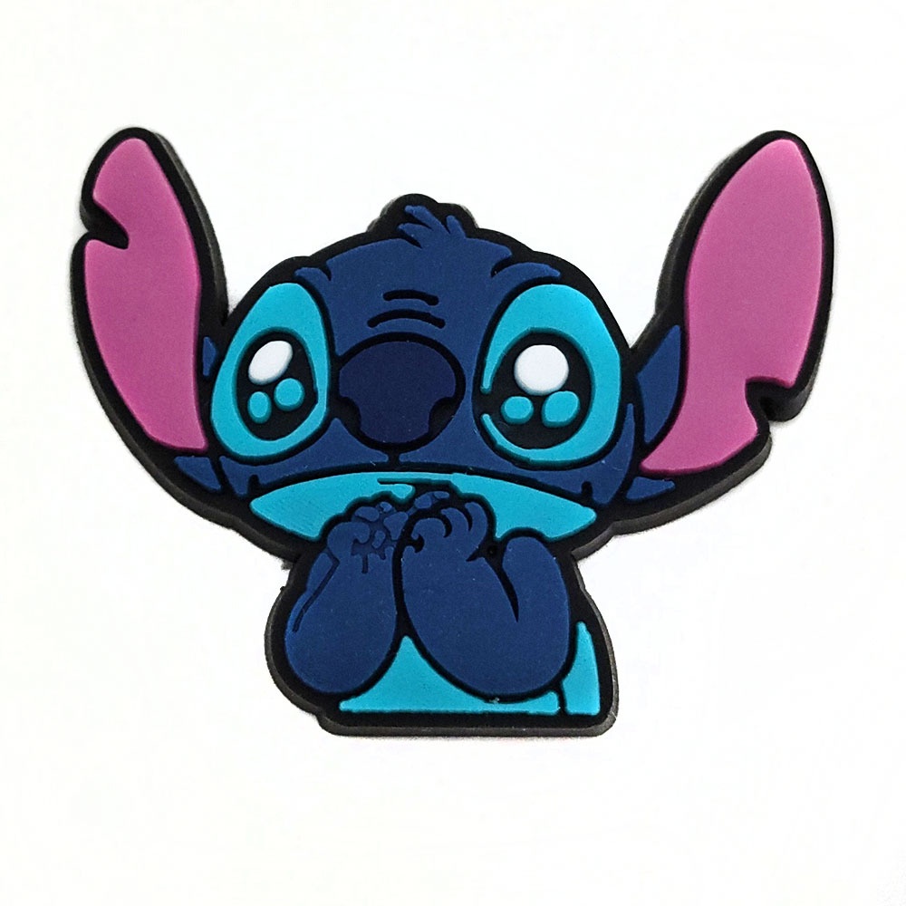 charms Lindo De Dibujos Animados De Stitch Crocs Zapatos Encantos Pin ...