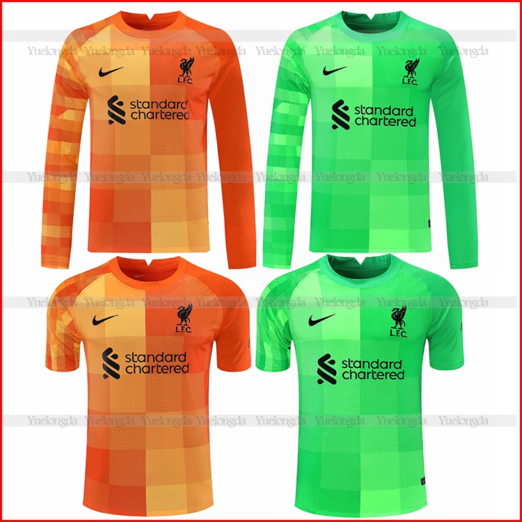 [S-4XL] 2021-2022 Más Nuevo Liverpool Portero Hombres jersey De Fútbol ...