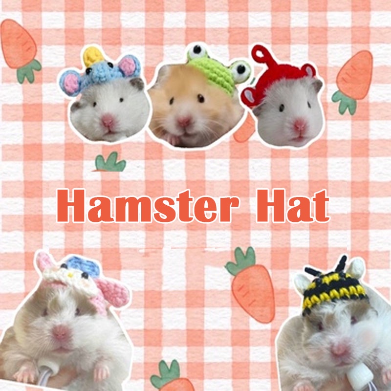 Sombrero De Hámster Hecho A Mano Sombreros De Hurón De Oso De Seda ...