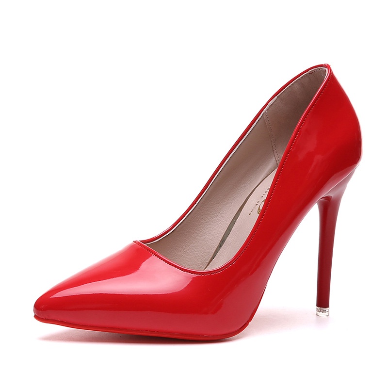 Listo Stock Sexy Super Tacones Altos Mujeres 2021 Diario Puntiagudo Del ...