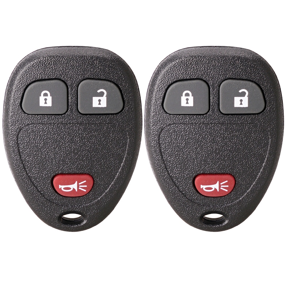 2pcs Coche De Reemplazo Remoto Fob Para Ch-evy Silverado Traverse ...