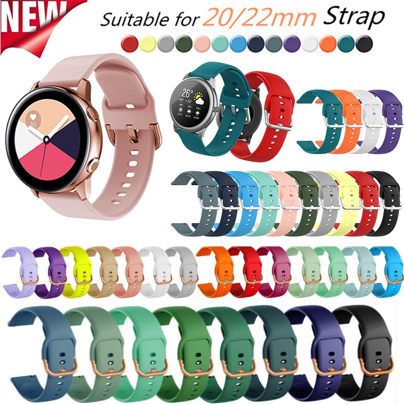correa De Banda De 20 Mm 22 Para Samsung Galaxy watch active 2 3 46 42 ...