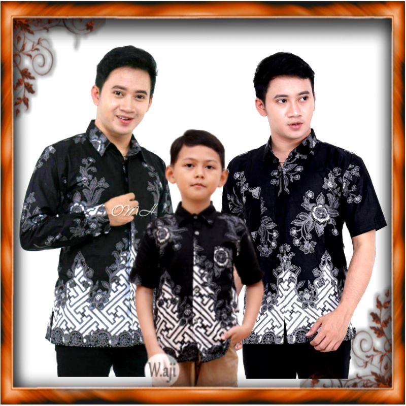 Ropa de pareja de padre e hijo, camisas BATIK de padre e hijo ... Ropa de pareja de padre e hijo, camisas BATIK de padre e hijo ...