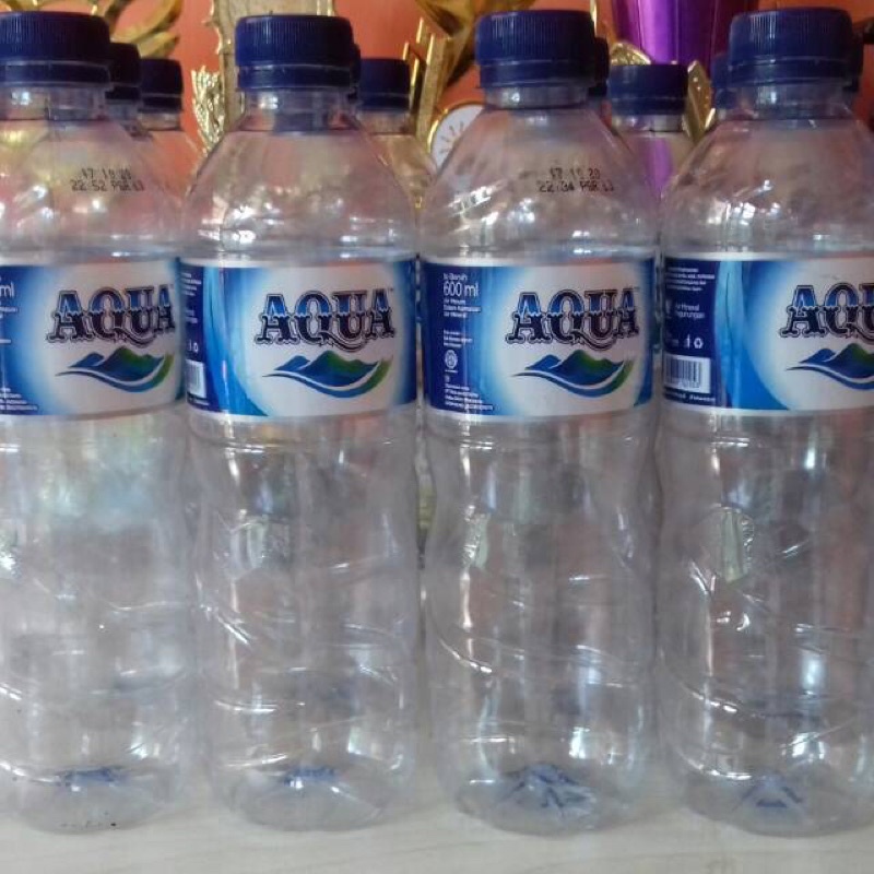 Botella de beber usada marca AQUA 1500ml 600ml LE MINERAL 1500ml ...