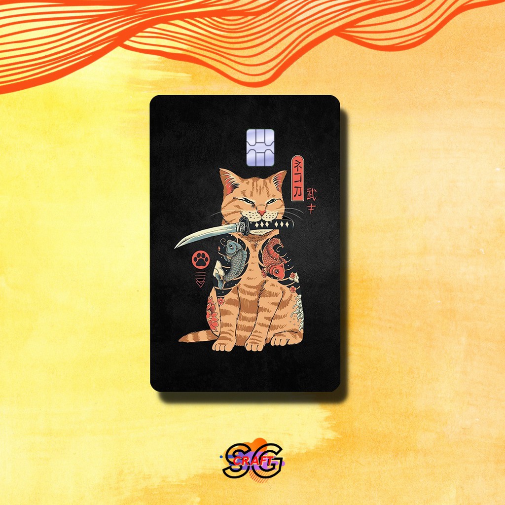 Atm CARD SKIN/ATM CARD pegatina y E-MONEY serie de arte japonés ...