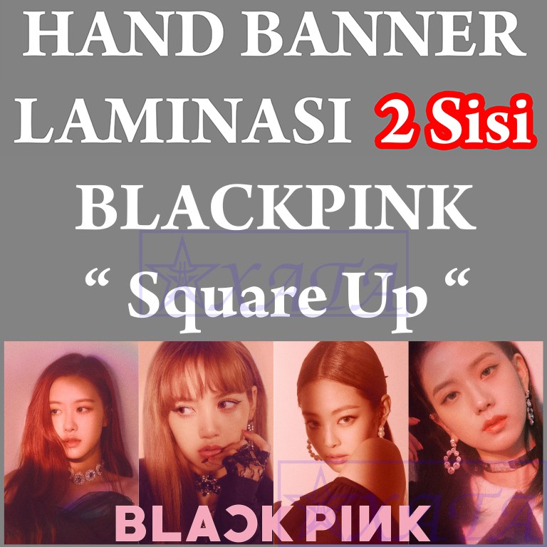 Blackpink Lamination Hand Banner Full Member Kpop | Shopee México