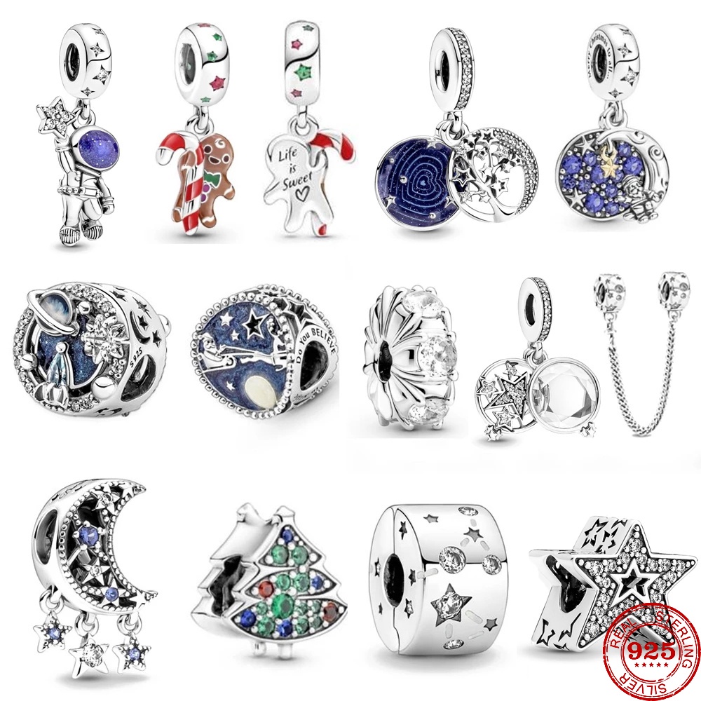 charms 2021 Nueva Vía Láctea Estrellas Árbol De Luna Astronauta ...
