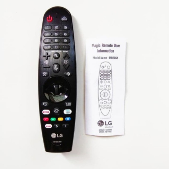 Magic remote Smart TV LG Magic remote pointer AN-MR20GA ANMR20GA MR20GA | Shopee México