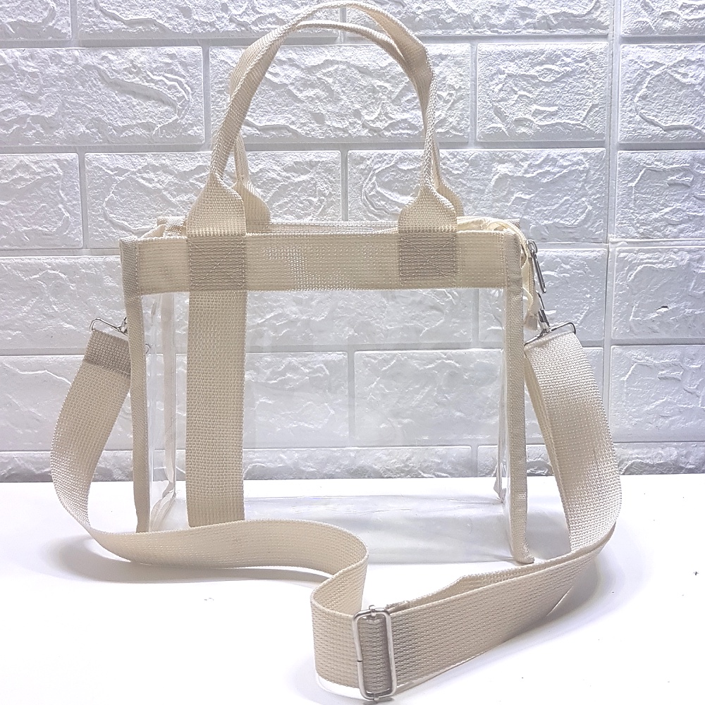 Bolsa De PVC Transparente Gruesa Con Cremallera 25 x 10 x 20 | Shopee ...