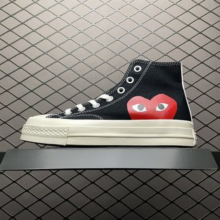 Converse Chuck 70 Low Top x Comme des Garcons Play Canvas'cdg Black ...