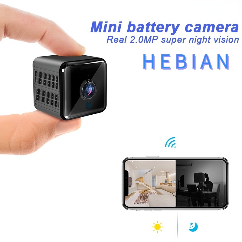 (genuine spot) cctv mini Pequeña wifi HD Infrarrojo Visión Nocturna ...