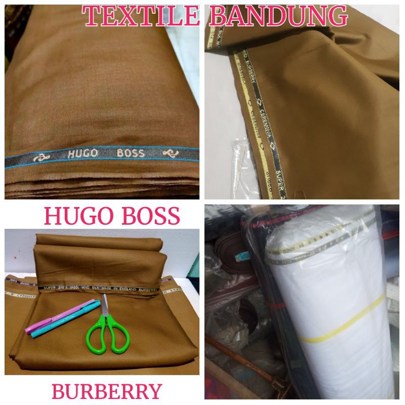 Hugo BOSS CASMIRE tela caqui/WOOl BURBERRY servicio completo PNS/ASN ...