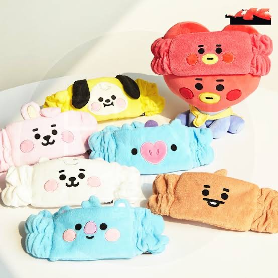 Coreano BT21 oficial de BT21 Head Band / BT21 BTS / BT21 parche para ...