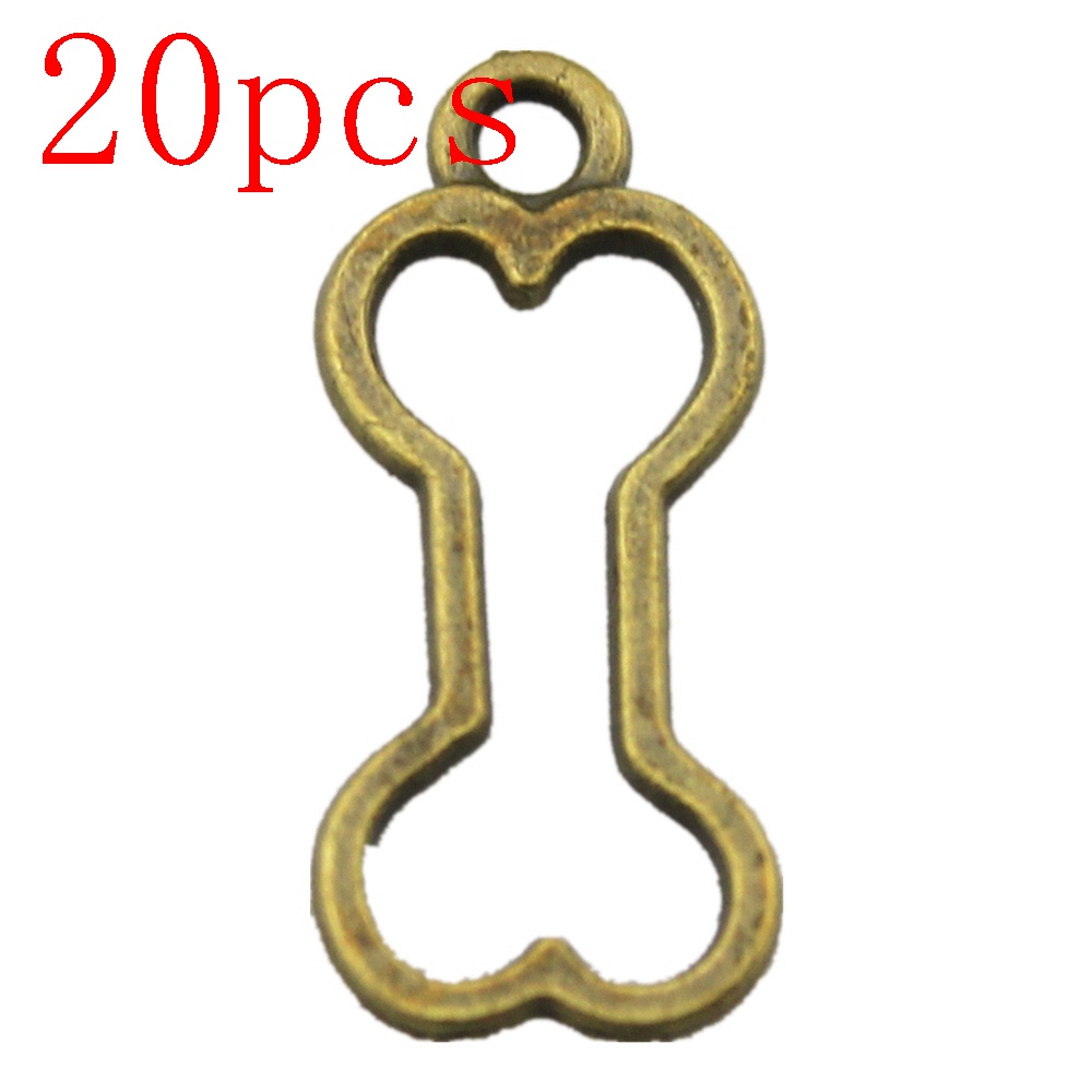 Charms Perro Pata Hueso Encantos Para Hacer Joyas Suministros Hechos A ...