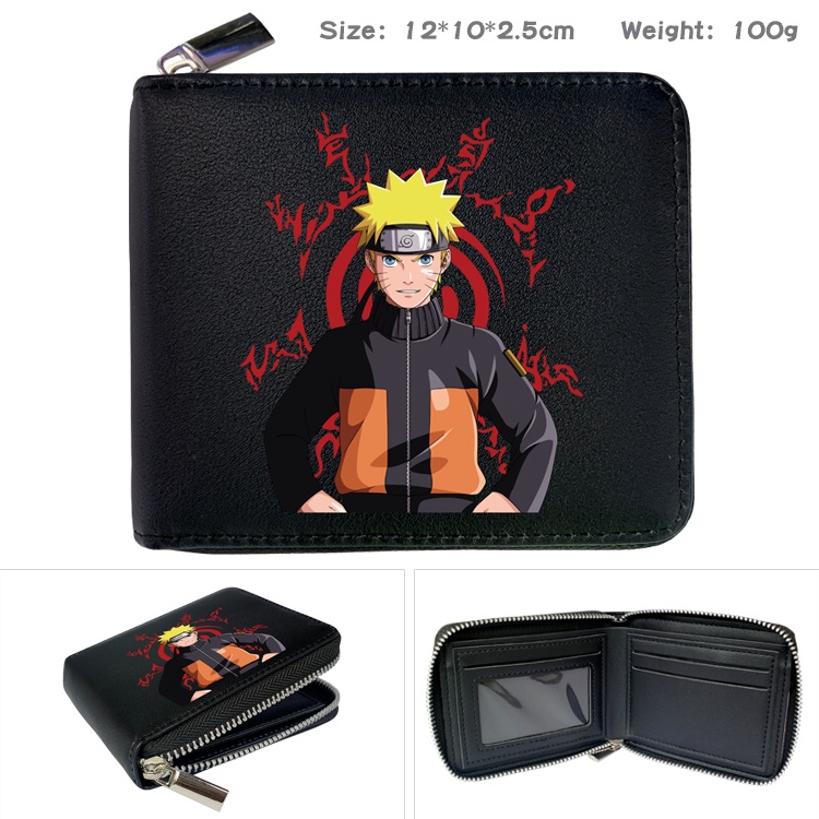 Uzumaki Naruto Hatake Kakashi Nuevo Monedero De Dibujos Animados ...
