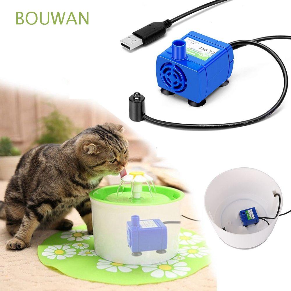 Bomba De Fuente BOUWAN Dispensador De Agua Impermeable Para Gatos Para ...