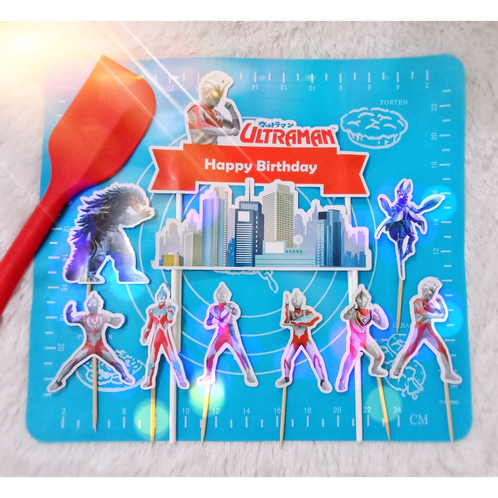 Ultraman Character - Topper para tarta de cumpleaños para niños, puede ...