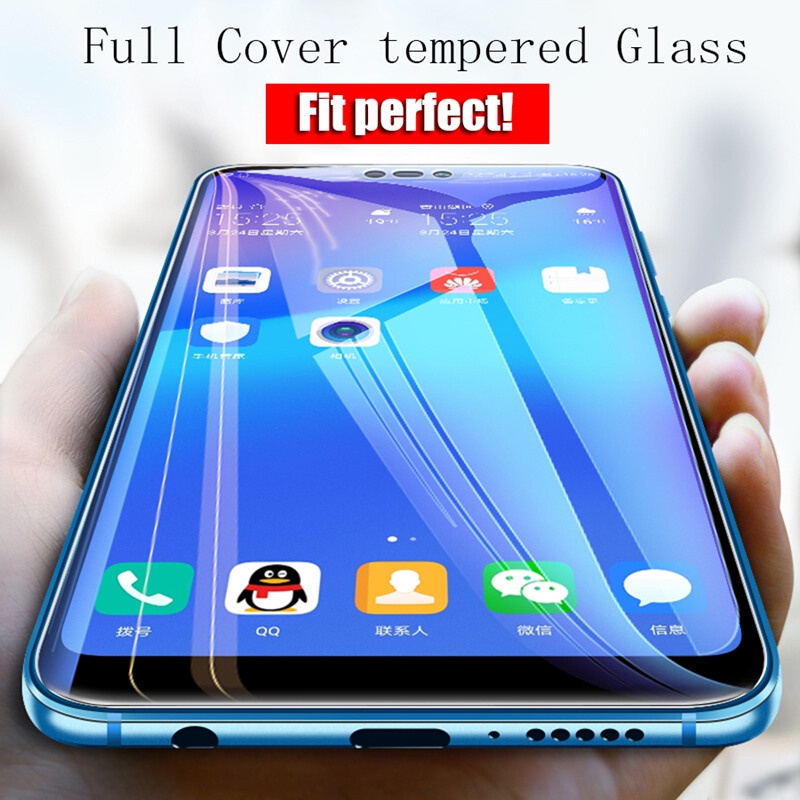 Mica Protector de Pantalla Vidrio Cristal Templado 9D 2 En 1 Para Vivo V27e V27 V25 5G V20 2021 ...