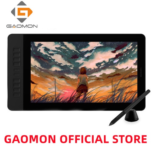 GAOMON PD1561 15.6 Pulgadas IPS HD Graphics Tablet Monitor Para Dibujar ...