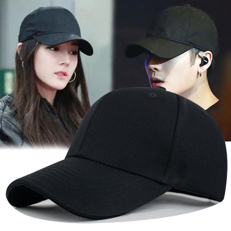 Gorra negra de moda para hombre, gorra de béisbol de primavera y verano ...
