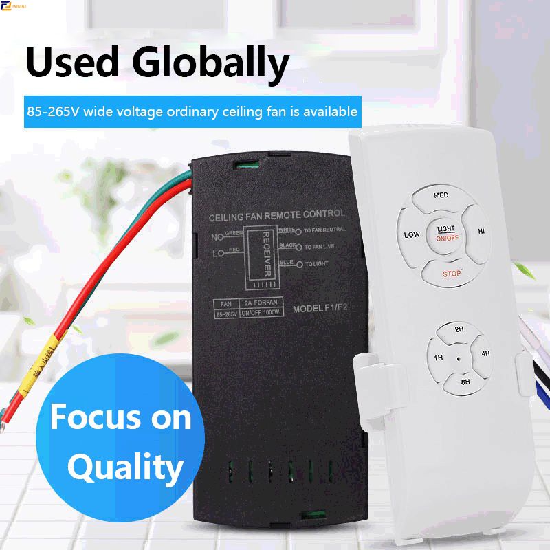 Kit de Control remoto inteligente Universal para lámpara de ventilador ...