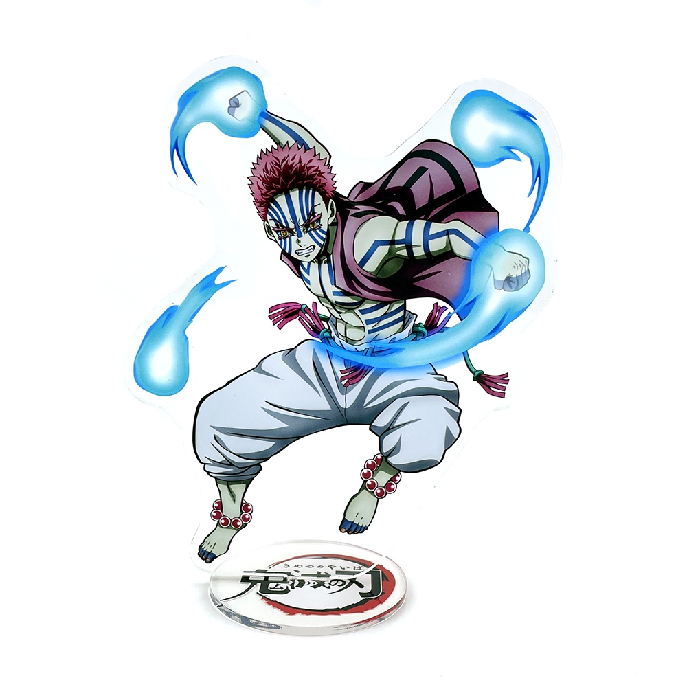 Kimetsu no Yaiba Demon Slayer Akaza Soporte Acrílico Figura Modelo ...