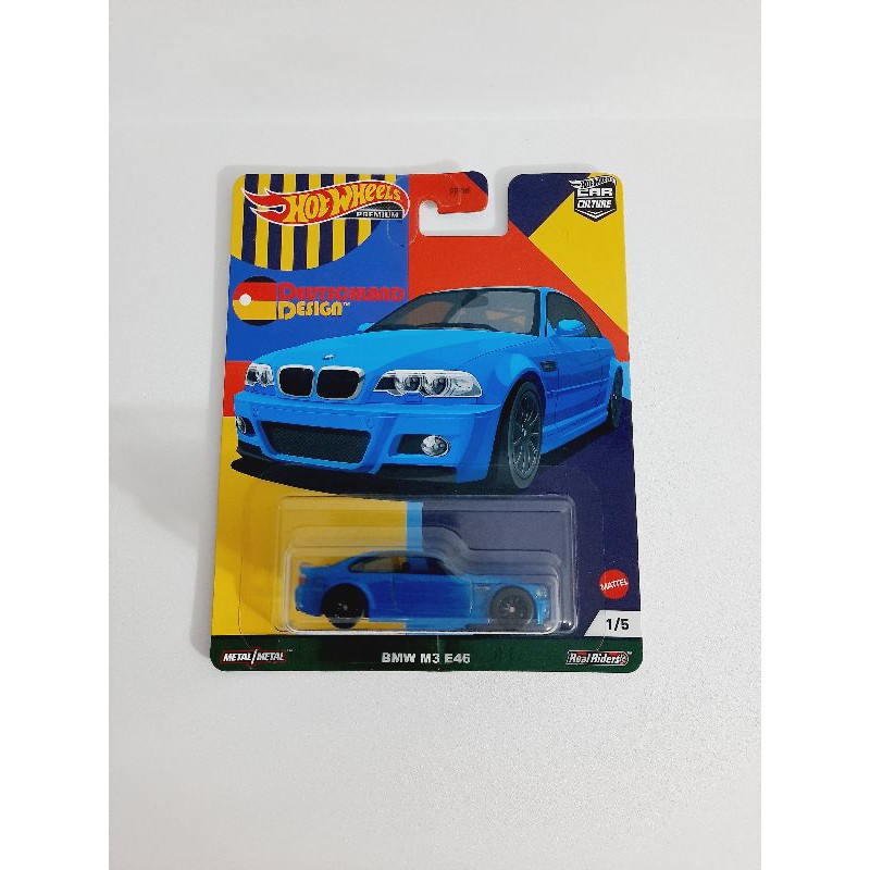 Hot Wheels Premium BMW M3 E46 Blue Deutschland Design | Shopee México