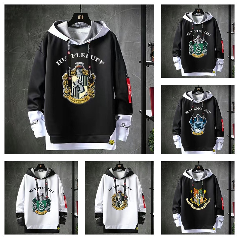 Harry Potter Cosplay Sudadera Con Capucha Hogwarts Ravenclaw Hufflepuff Slytherin Gryffindor ...