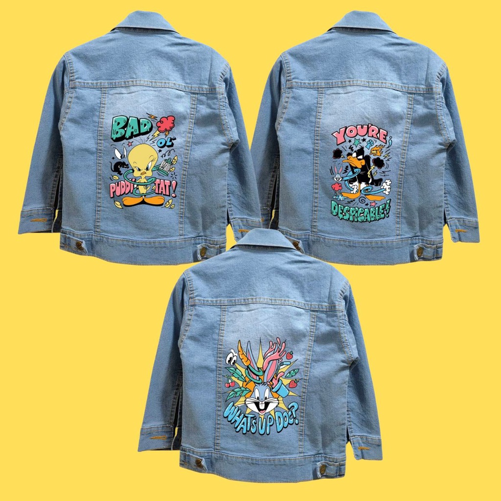 1-10-años de edad Chamarra de mezclilla para niños puede ser niños y ...