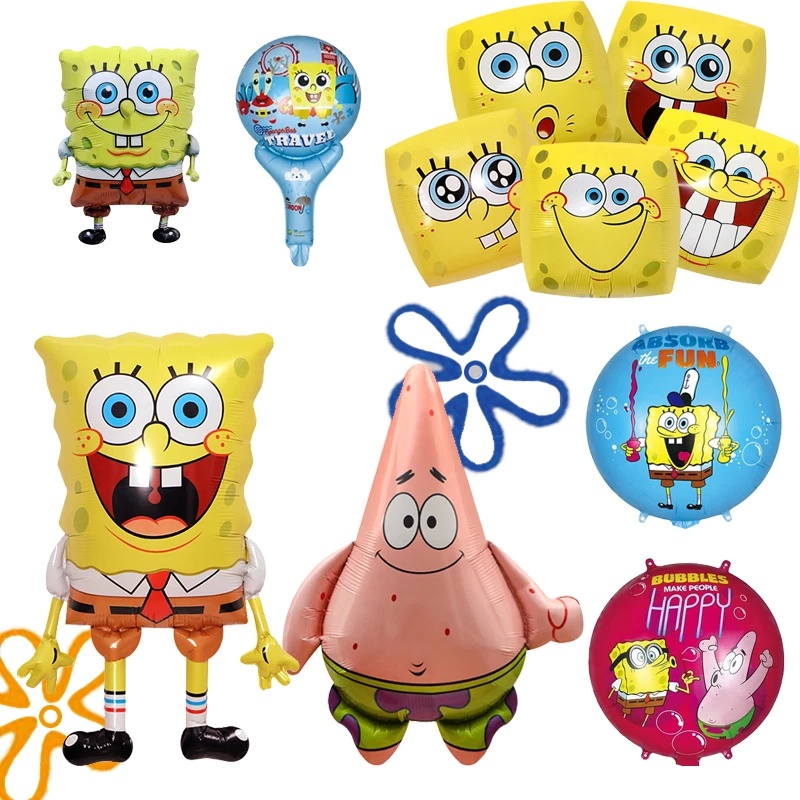Globos Inflables De Helio De Dibujos Animados De Bob Esponja Feliz ...
