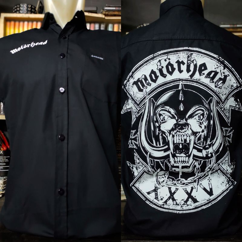 KEMEJA Motorhead Banda PUNK Camisa | Shopee México