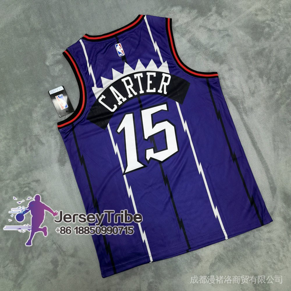 Original NBA jersey En Venta Toronto Raptors # 15 Vince Carter retro ...
