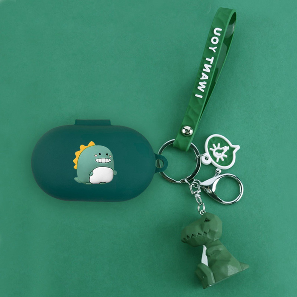 Para SoundPEATS Q/H1/H2 Casos De Dibujos Animados Dinosaurio/Linda ...