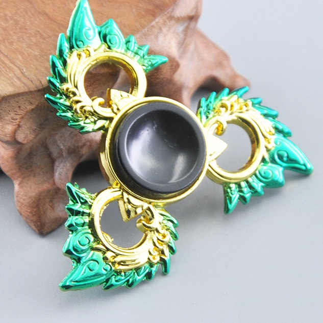 Colorido Metal Fidget Mano Spinner Dedo Enfoque Juguete Adulto Arco ...