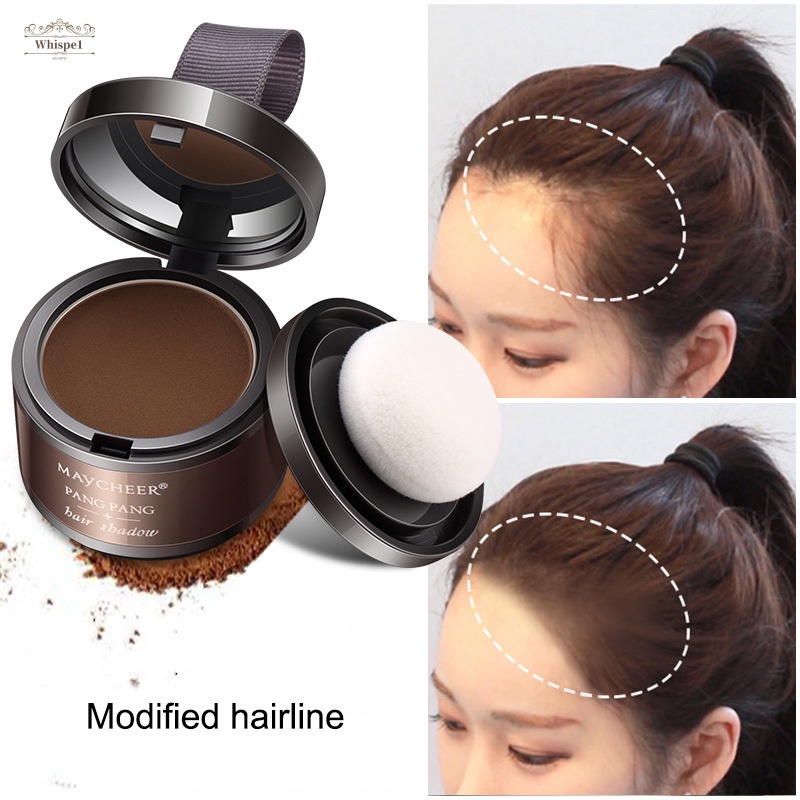 Hairline Shadow Powder 4 Color Quick Hair Repair Puff Filling in Thin ...