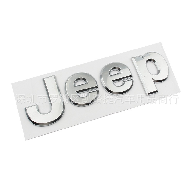 Pegatina Lateral De La Letra Del Emblema Para Jeep Cherokee Wrangler ...