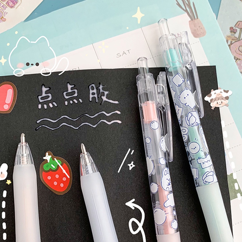 Pluma De Pegamento Retráctil De Dibujos Animados De Secado Rápido ...