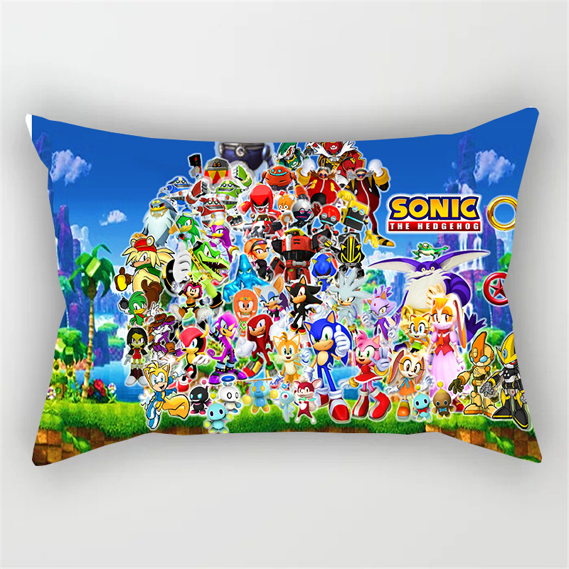 hot sonic the hedgehog-Funda De Almohada De Dibujos Animados , Diseño ...