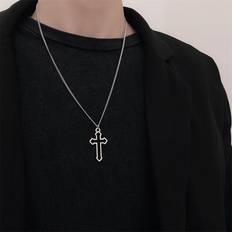 Unisex Hiphop Cross Pandent Collar Para Los Hombres Las Mujeres ...