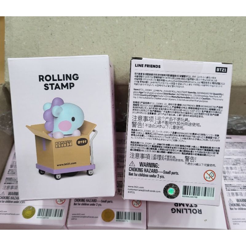 Sealed BT21 MININI Figure Roll Stamp | Shopee México