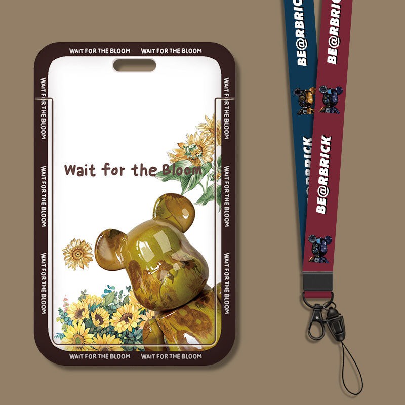 [Ready Stock]Gloomy Bear Kaws Bearbrick Bear ID card holder bank card ...