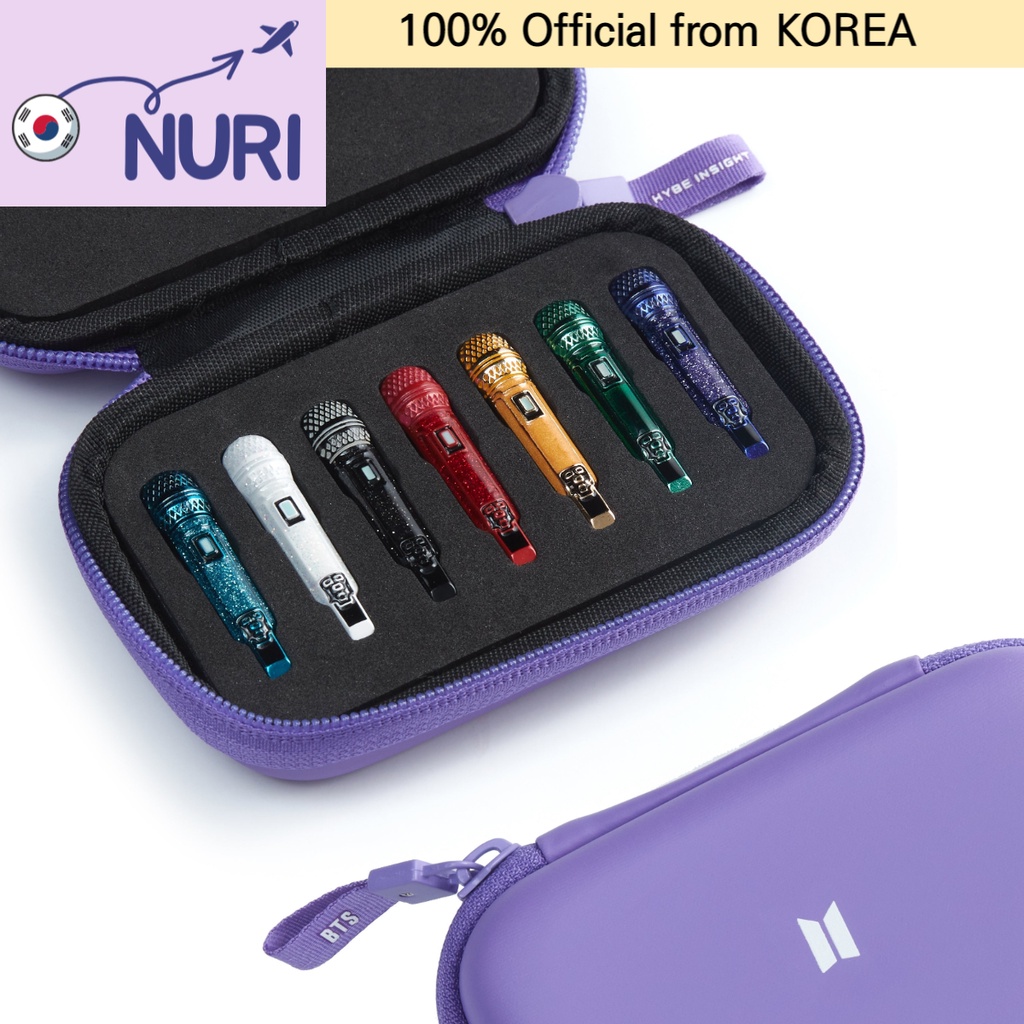 BTS MIC Insignia Y Estuche-HYBE INSIGHT Solo Visitante | Shopee México