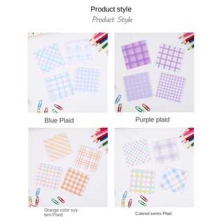 Rayas Comprobadas Lindo Post-It Notas Pequeñas Emocional Estudiante ...