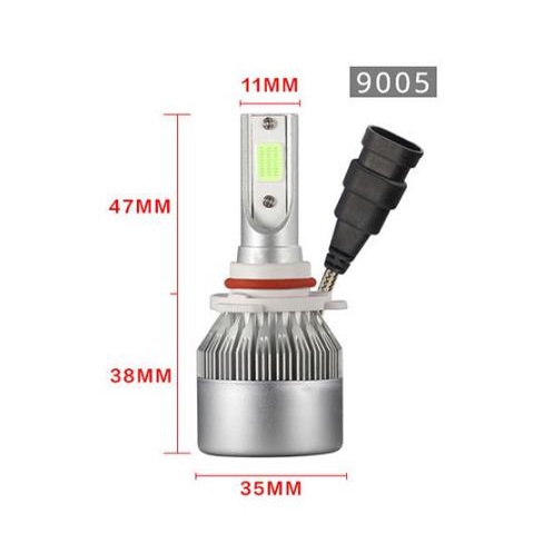 Focos Led Automotriz C6 H1 H4 H7 H8/h9/h11 9005 9006 HB3 HB4 Luz antiniebla LED | Shopee México