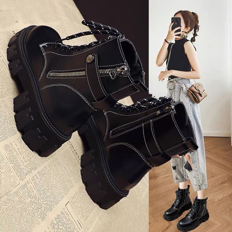 Spot Martin Botas Nuevas Mujeres Zapatos De Invierno De Felpa Primavera ...