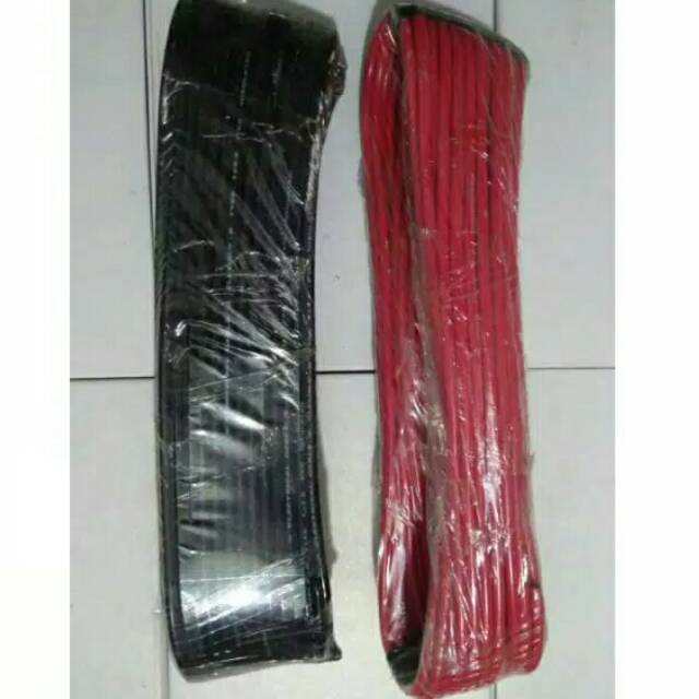 HITAM Cable De Alimentación De pvc Negro Simple 25 Yardas (engkel ...